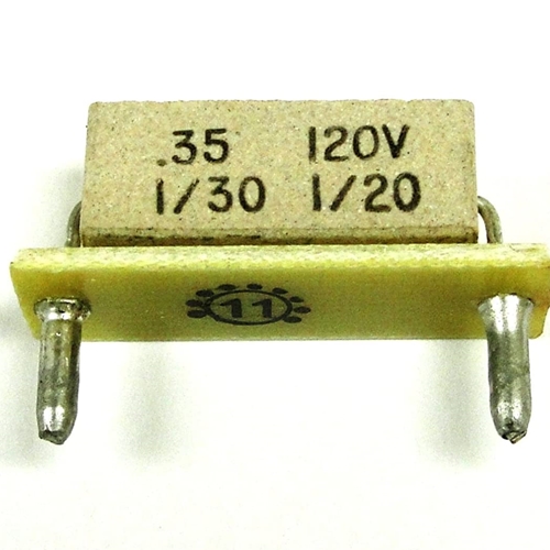 Plug-In Horsepower Resistor (9835) unidad 0.35 ohms