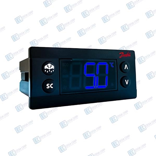 080G3216 Danfoss . Comercial Refrigeretion control, red led.