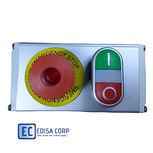 Autonics Metal Push Button Switch Station Emergency, Start Stop (Light ...